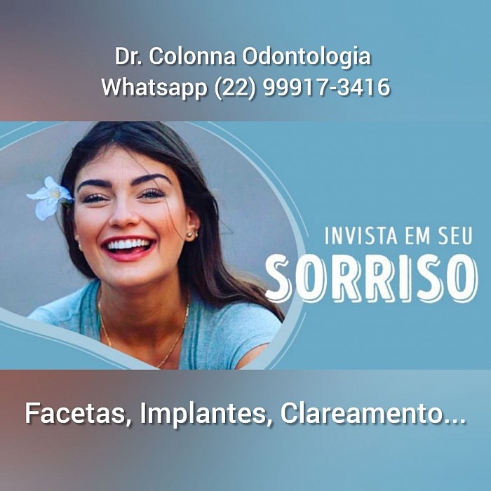 Dr. Colonna Dentista de qualidade Araruama